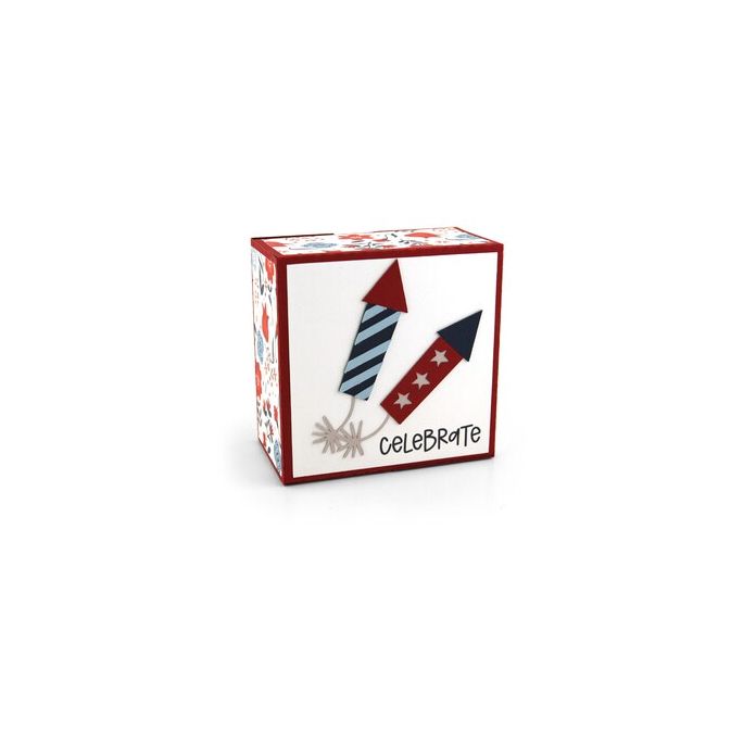 Gift Box independence Fireworks