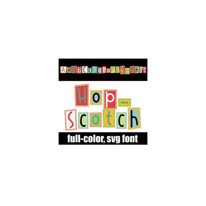 Hopscotch Color Font