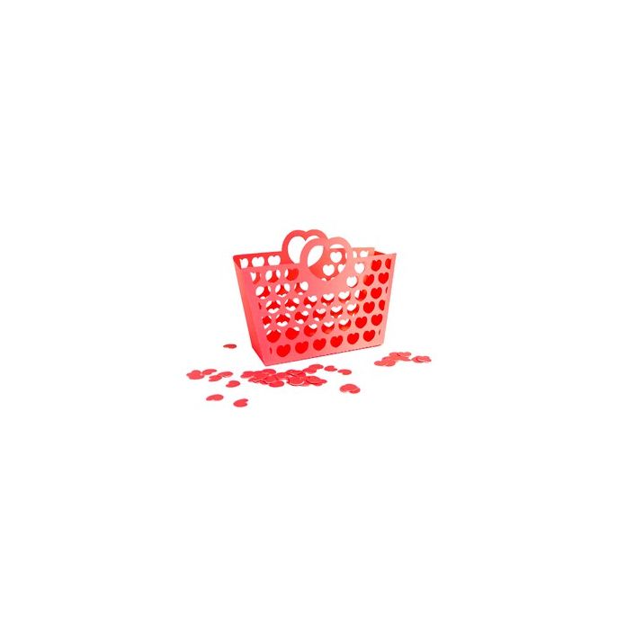 heart perforated bag