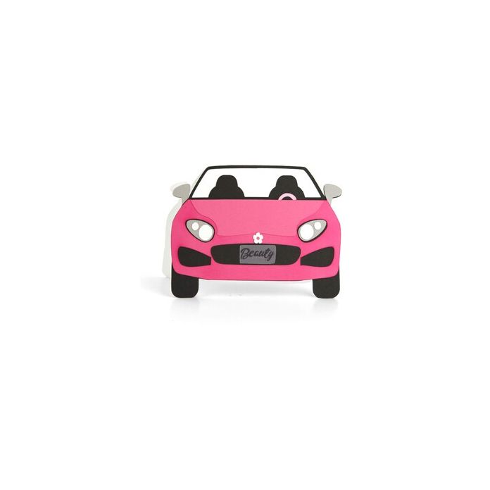 A2 Card Girl Sports Car