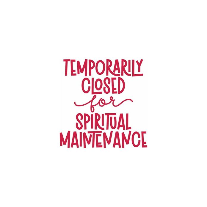 temporarily closed for spiritual maintenance