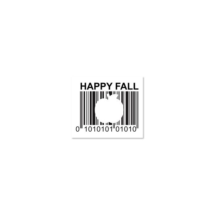 Happy Fall Barcode