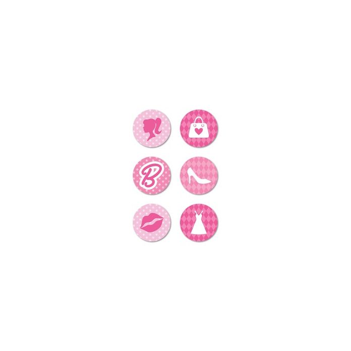 Pretty in pink sticker set