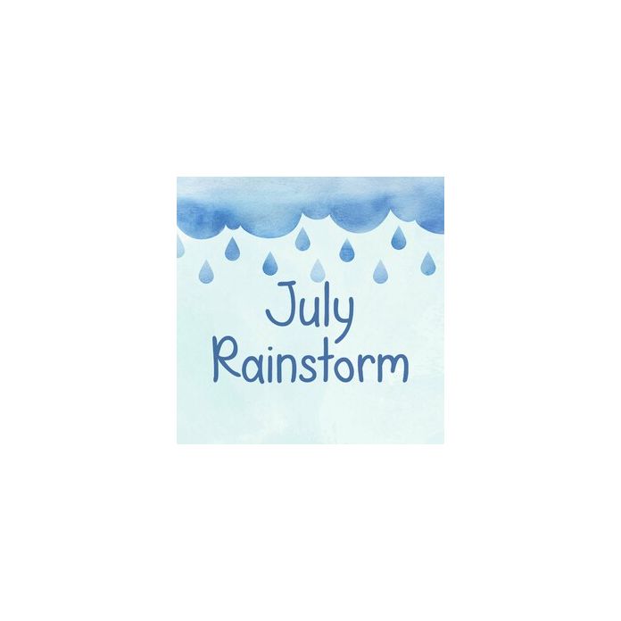 July Rainstorm Font