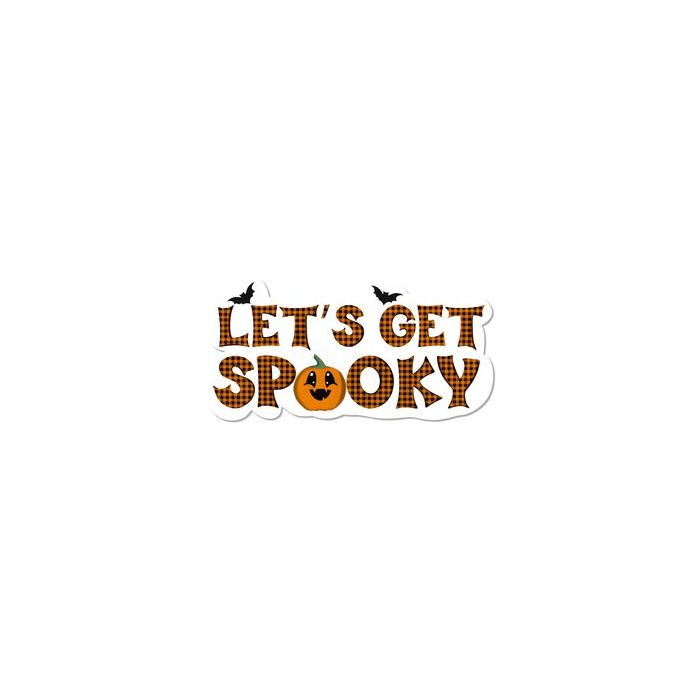 Let's get Spooky Halloween Sticker