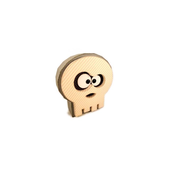Box Block Skull Goofy Eyes