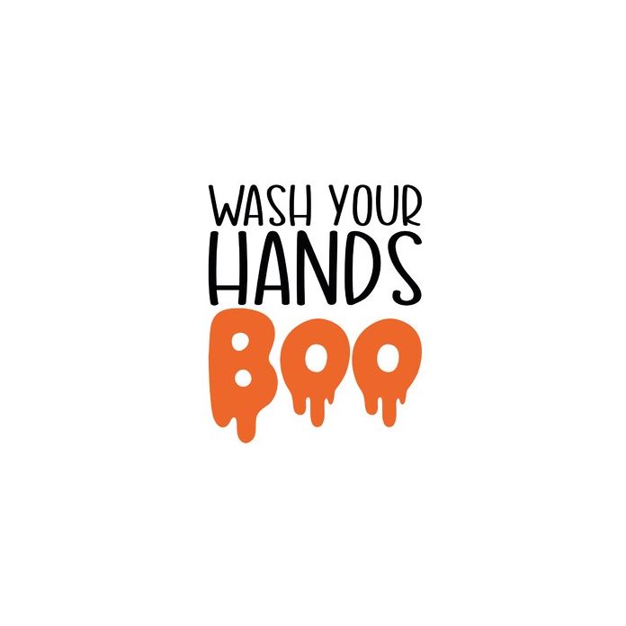 Wash Your Hands Boo Bathroom Quote|454654