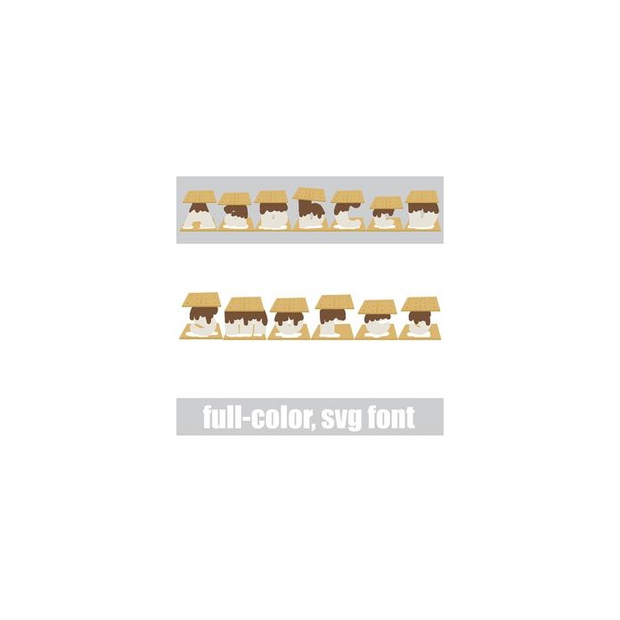 Smores Color Font