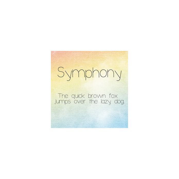 Symphony Font