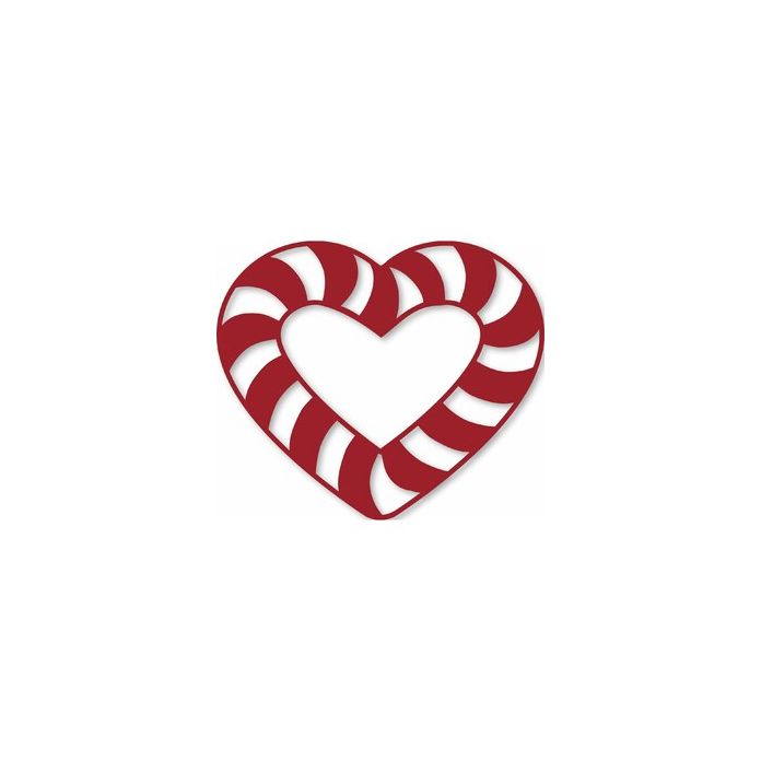 Candy Cane Heart
