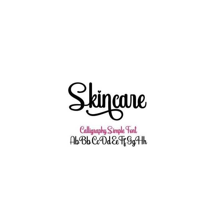Skincare Font