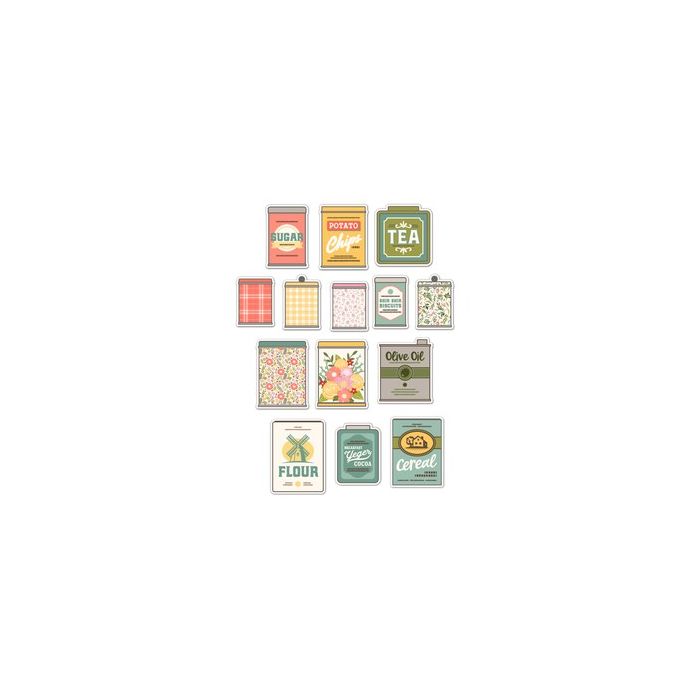Vintage Farmhouse Tins Sticker Sheet