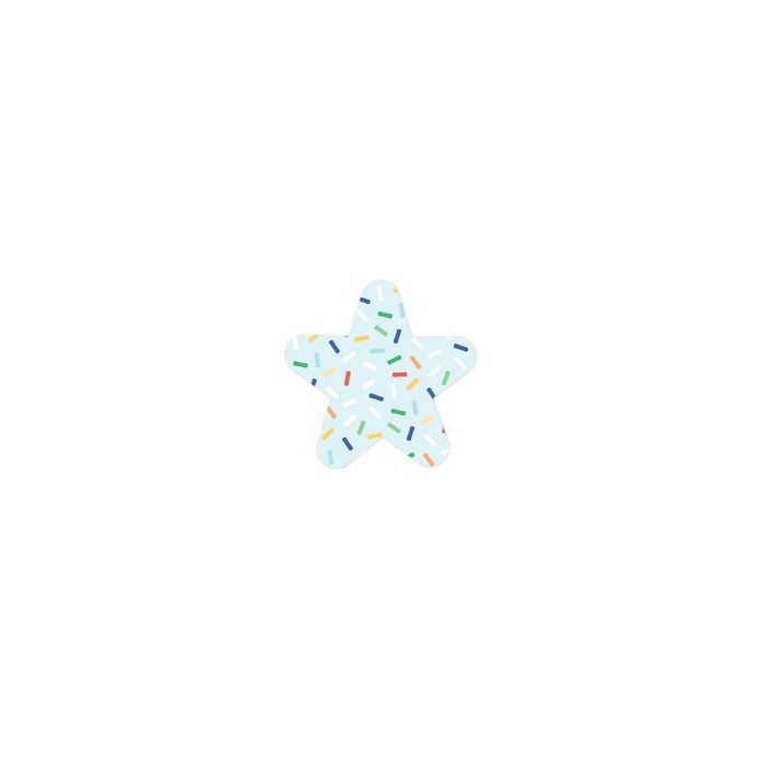 Blue Sprinkle Star