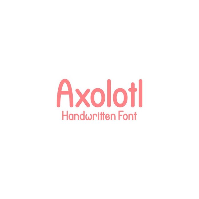 Axolotl Font