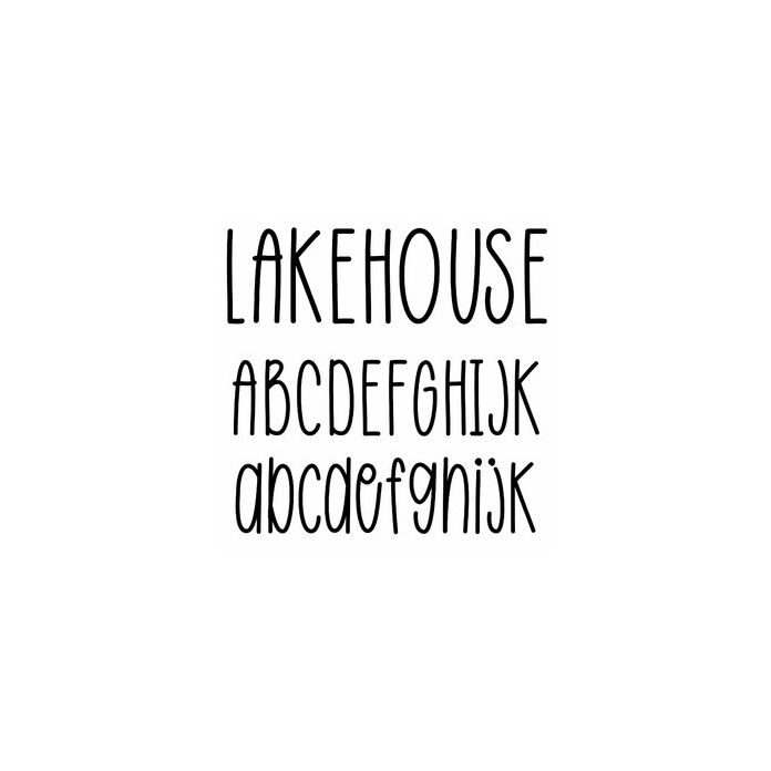 Lakehouse handwriting font|469086