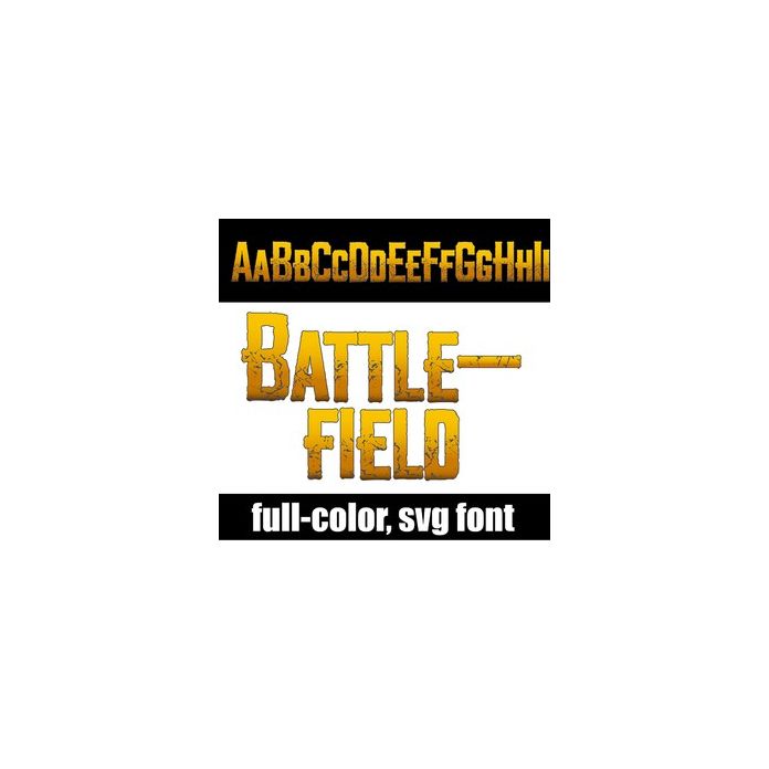 Battlefield Color Font