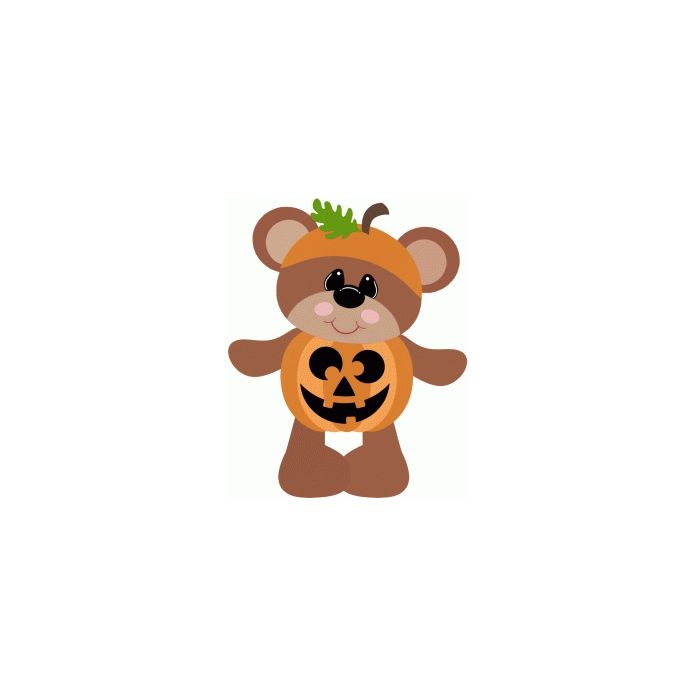 pumpkin bear halloween costume
