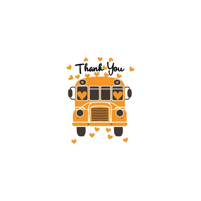 thank you school bus