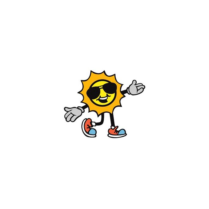 Happy Sun Graphic