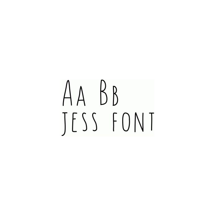 jess font
