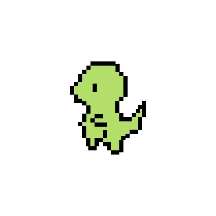 pixel dino