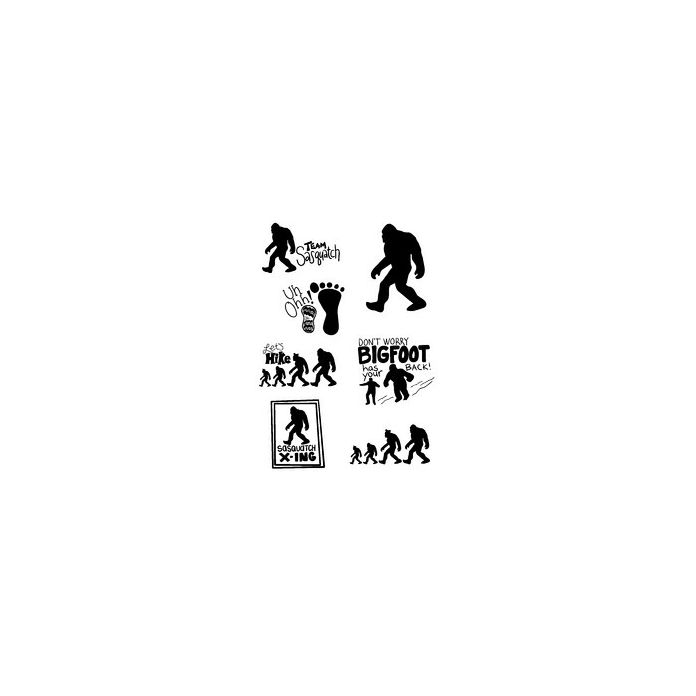 BIGFOOT - SASQUATCH Stickers