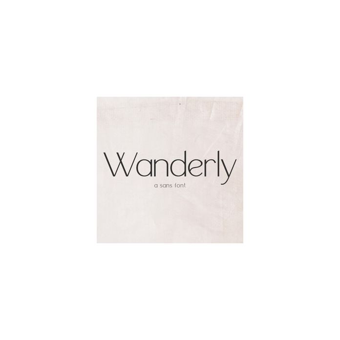 Wanderly Sans Font|476052