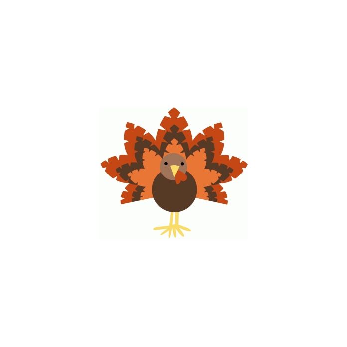stylized turkey