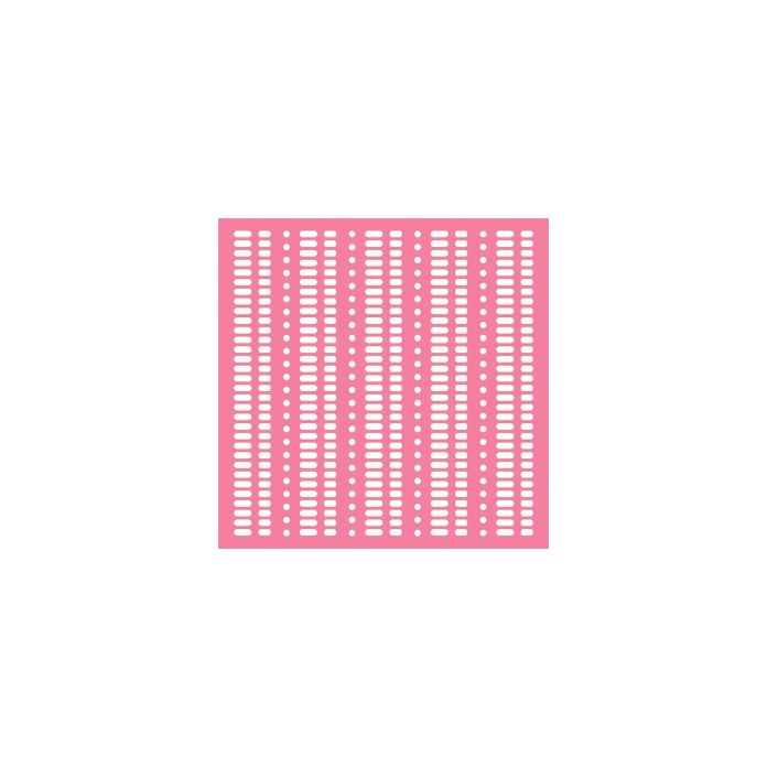 dainty blossoms stripe overlay