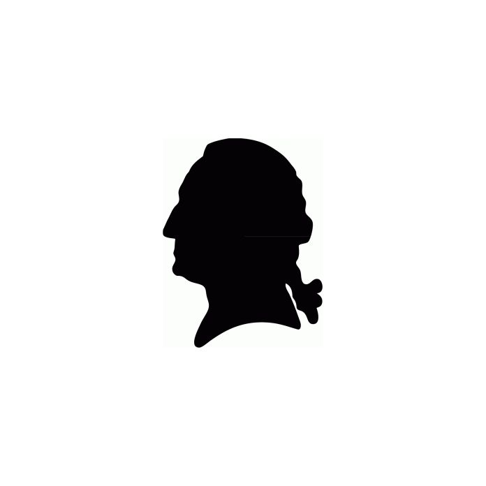 george washington silhouette