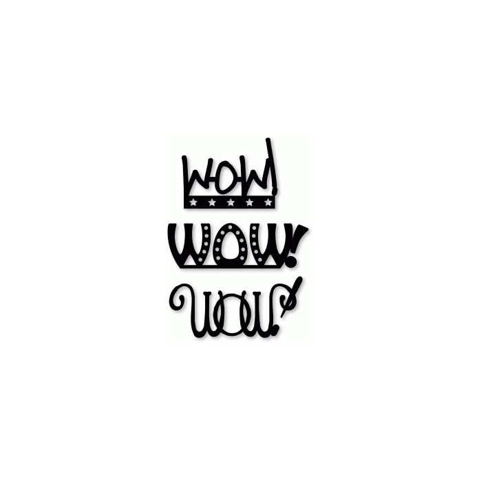 wow! word art star base, circles, fused