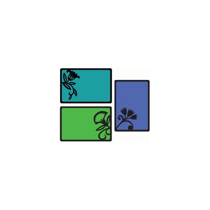 floral frame cards