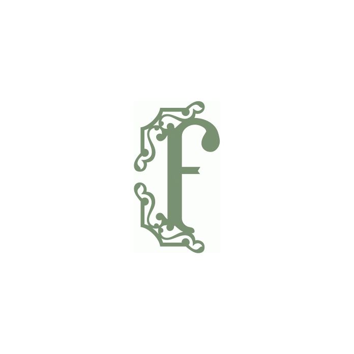 fancy letter f