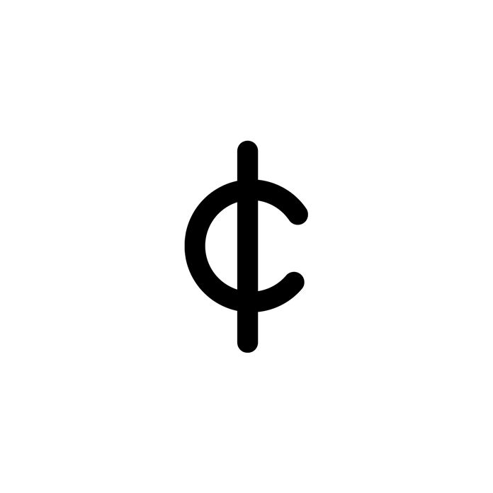 cent symbol