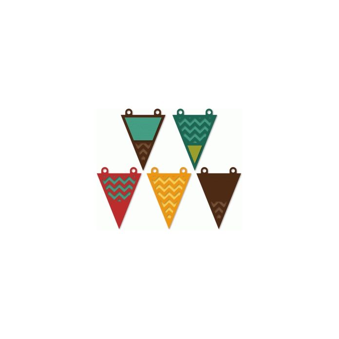 chevron pennants|55833