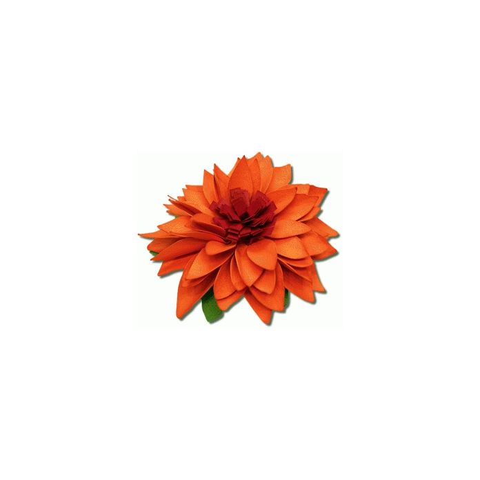 3d mum fringe flower