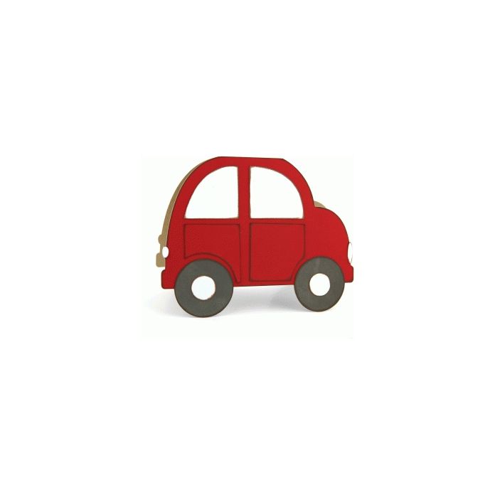 a2 car shaped card