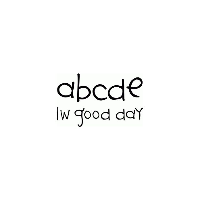 lw good day font