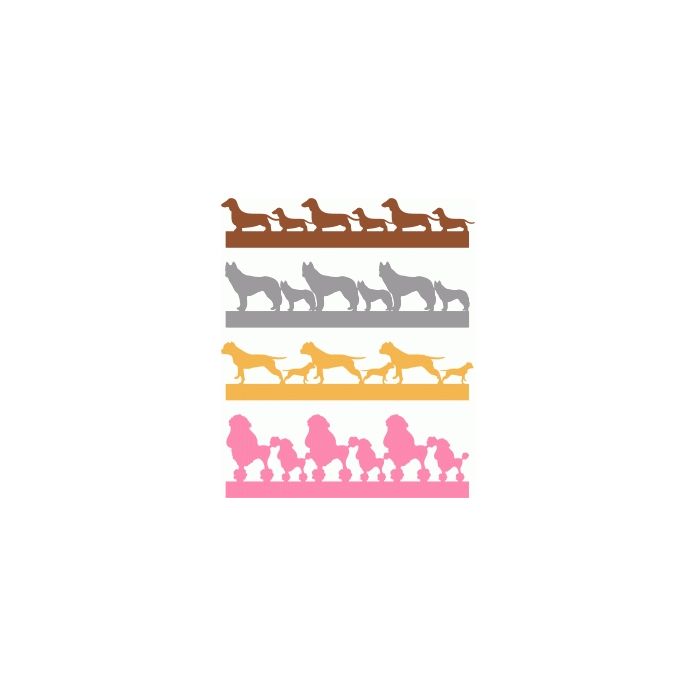 pet dogs borders set