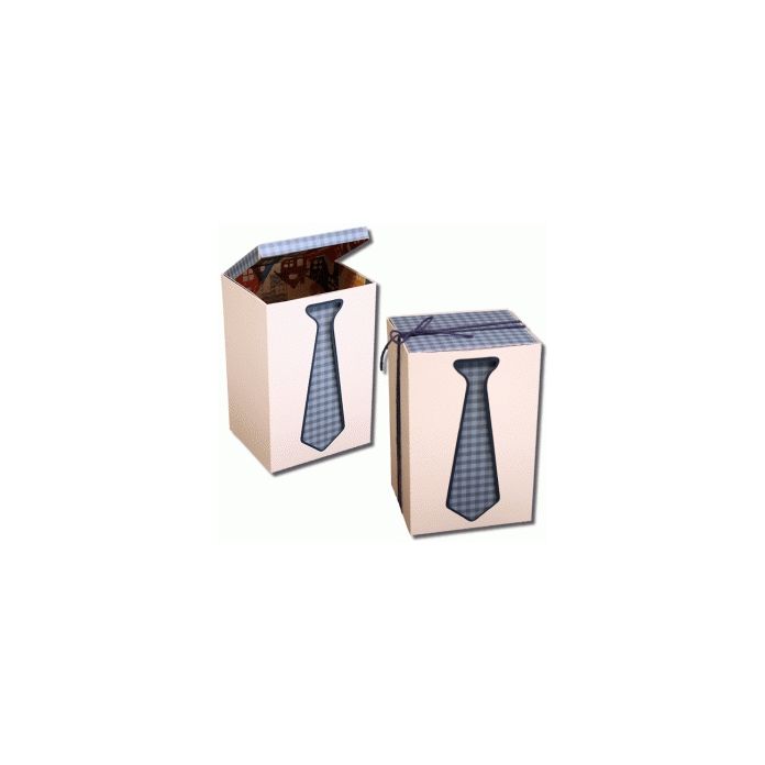 3d necktie two-way box