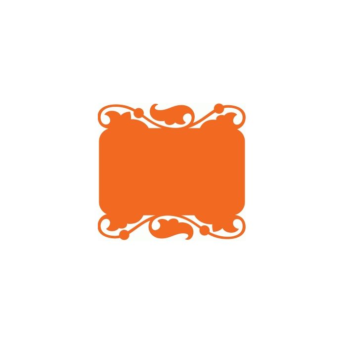 decorative name card