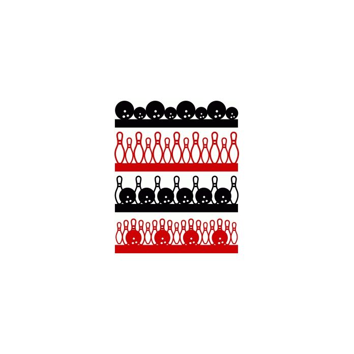 bowling borders set