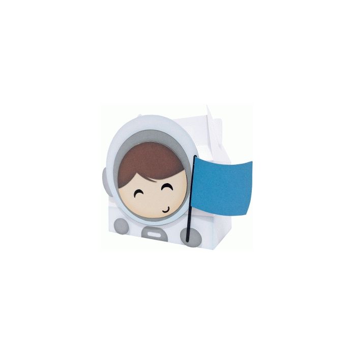 cute astronaut box