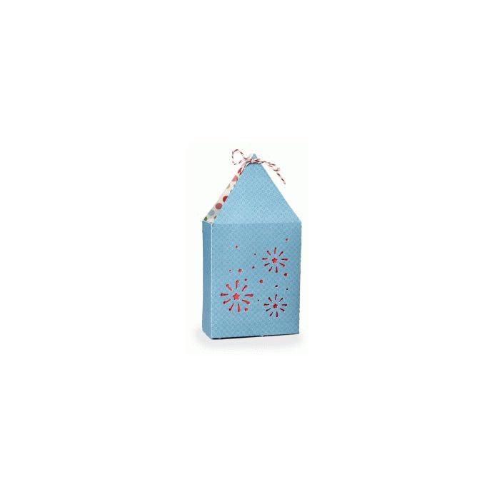 fireworks triangle gift bag