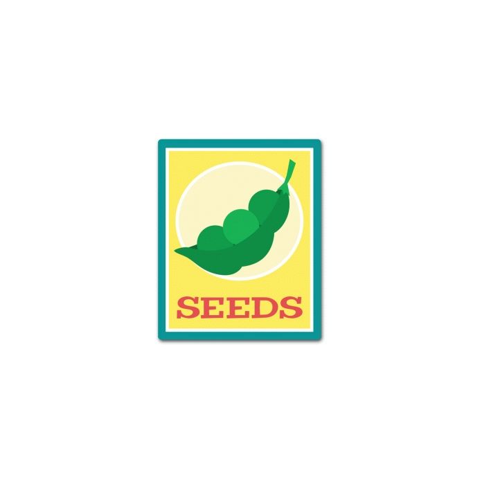pea seed packet