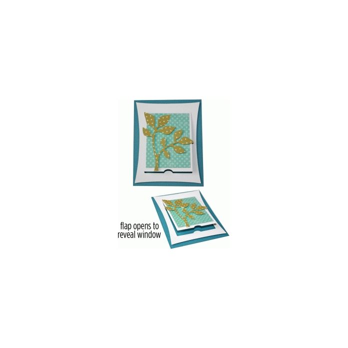 a2 leaf flap card