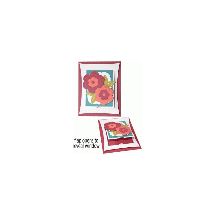 a2 flower flap card