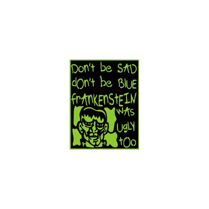 ugly frankenstein card