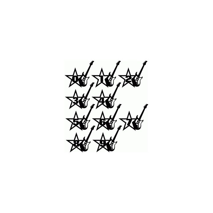 guitar numbers