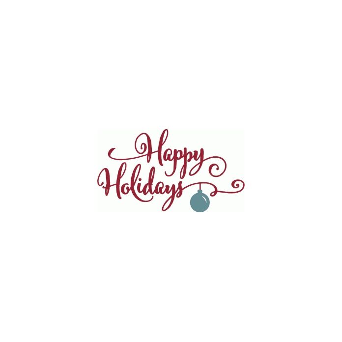 happy holidays script phrase